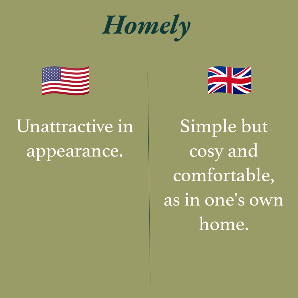 Words With Very Different Meanings In The U S And The UK The Words With Very Different Meanings In The U S And The UK The
