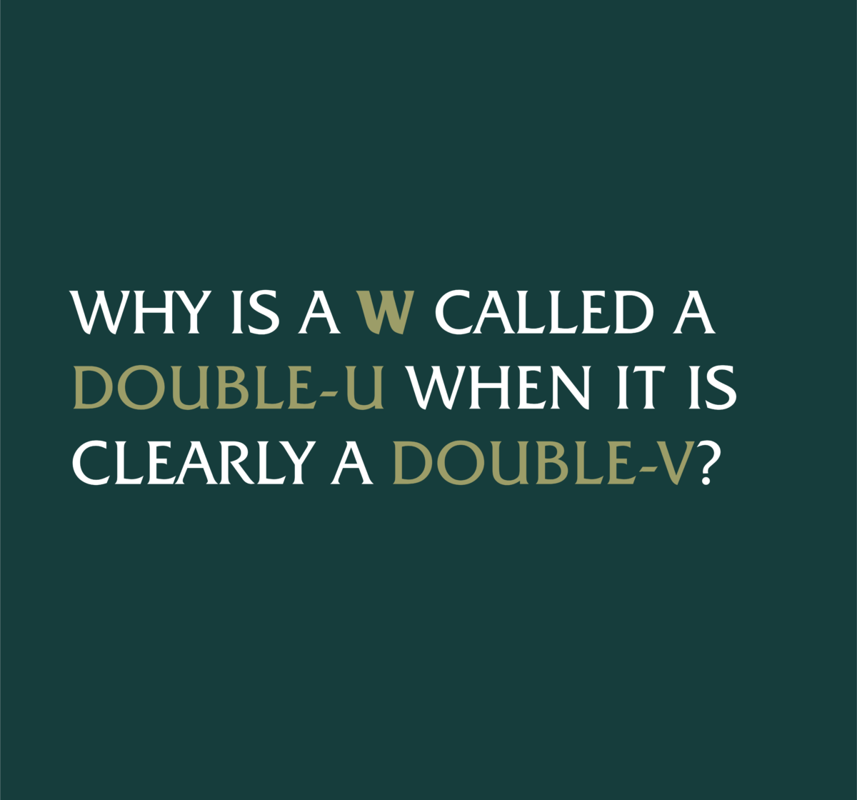 W w