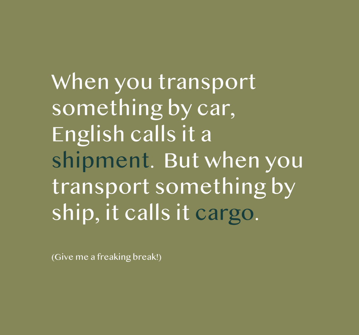 21 Reasons Why the English Language is so Confusing. | The Language Nerds