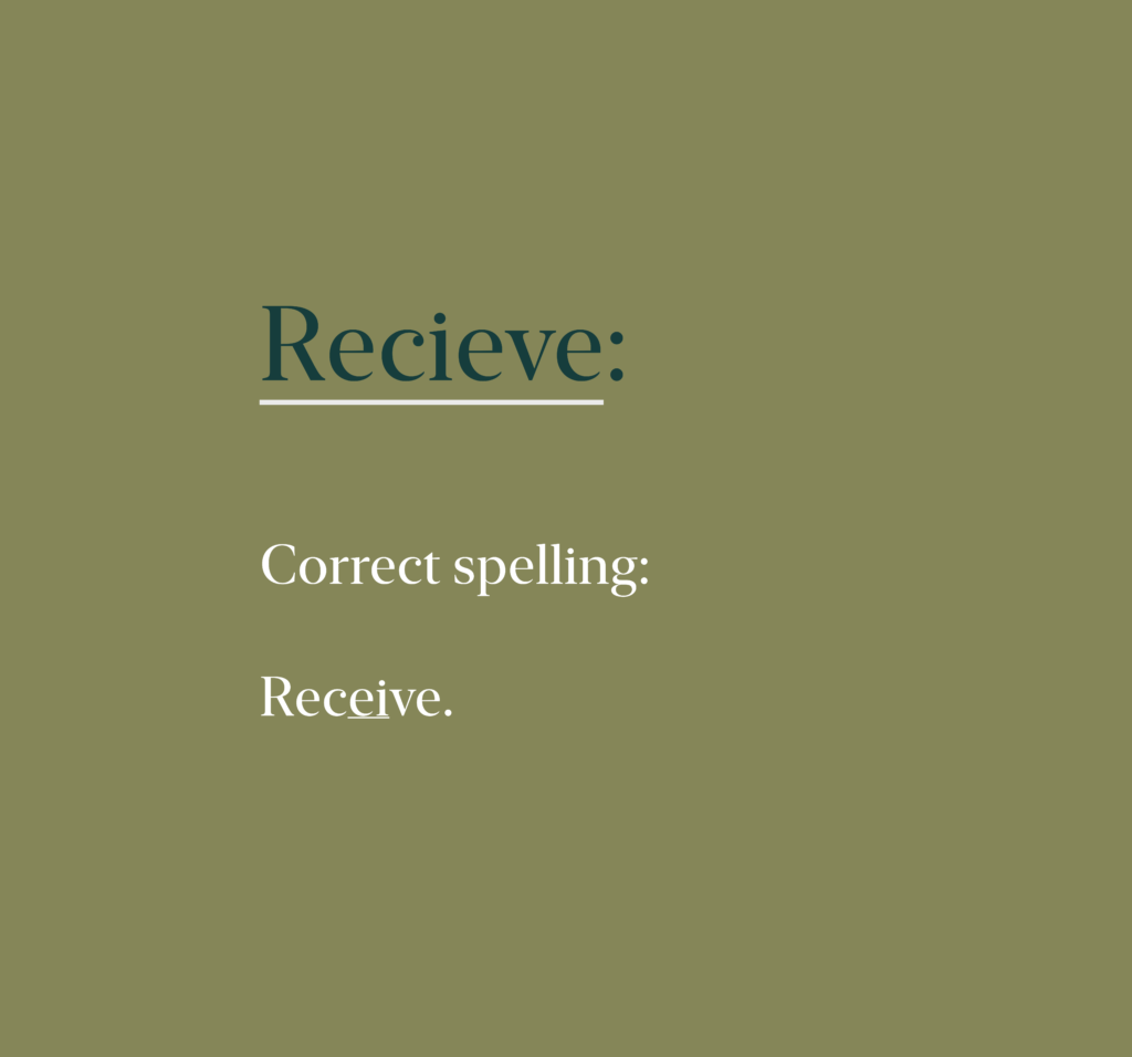 The 10 Most Commonly Misspelled Words in the English Language ...