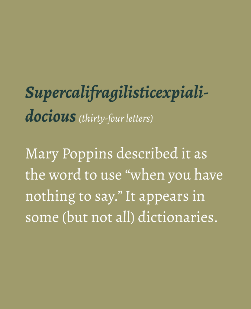 14 of the Longest Words in English And Their Meanings. | The Language Nerds
