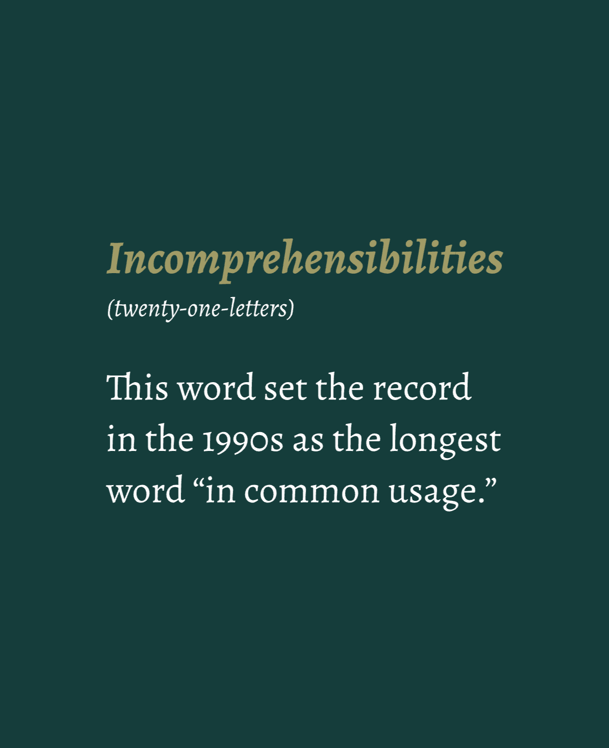 14 of the Longest Words in English And Their Meanings. | The Language Nerds