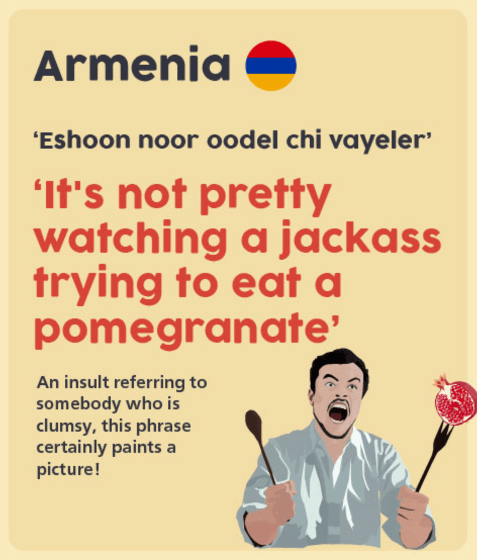20 of the Weirdest Insults From Around the World. | The Language Nerds