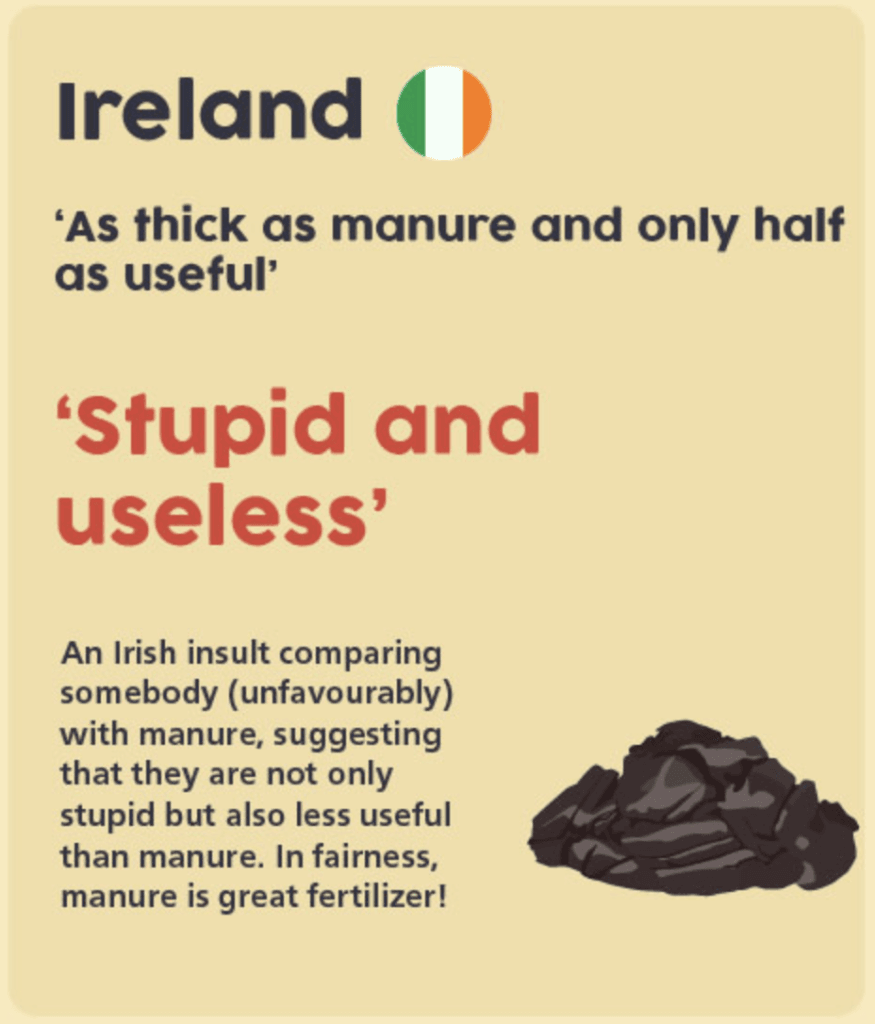 20 of the Weirdest Insults From Around the World. | The Language Nerds