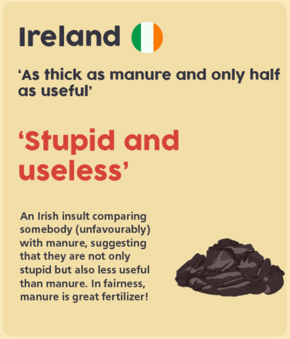 20 of the Weirdest Insults From Around the World. | The Language Nerds